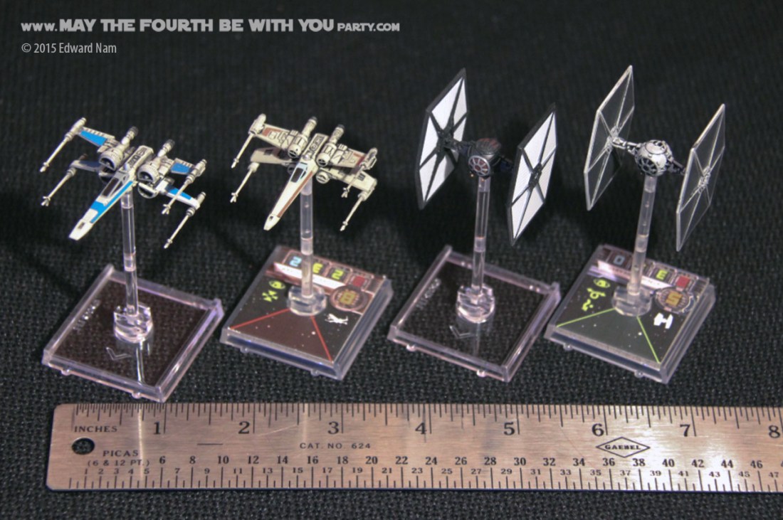 Review of X-Wing Miniatures Game: The Force Awakens | May the Fourth be ...