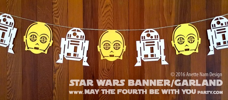 Even More DIY Star Wars Banners | May the Fourth be with You Party