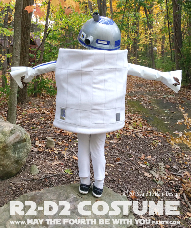 U-R2-Cute! (DIY R2-D2 Costume) | May the Fourth be with You Party