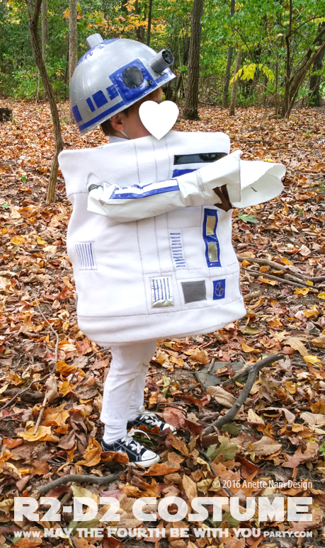 U-R2-Cute! (DIY R2-D2 Costume) | May the Fourth be with You Party