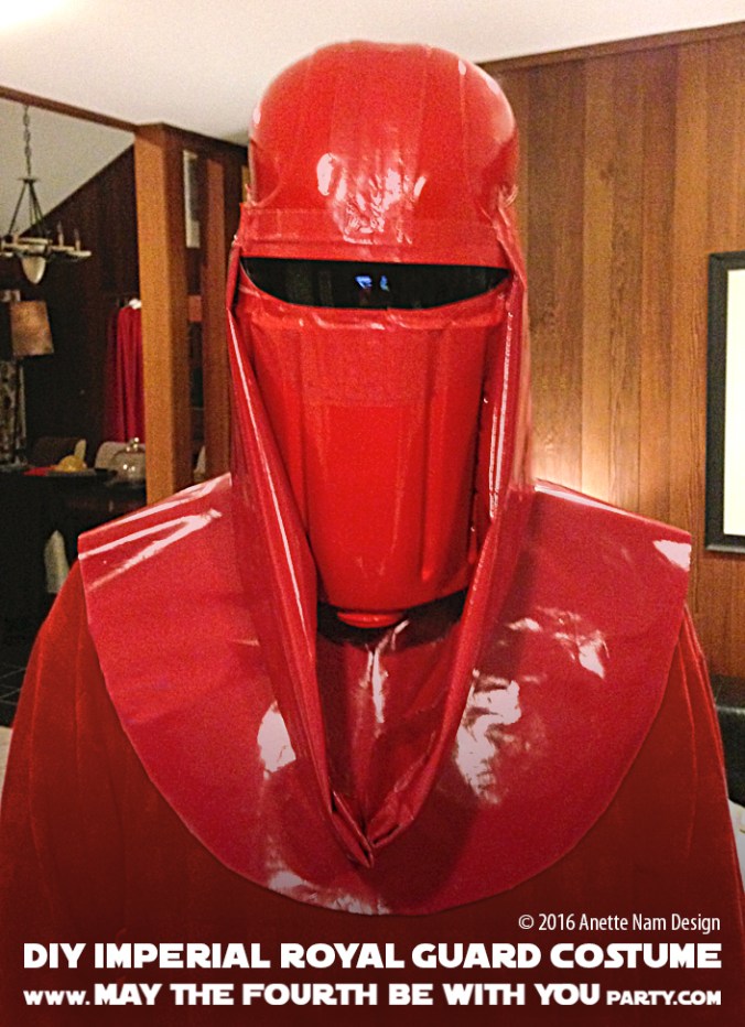 Seeing Red! (DIY Imperial [Red] Guard Costume) | May the Fourth be with ...