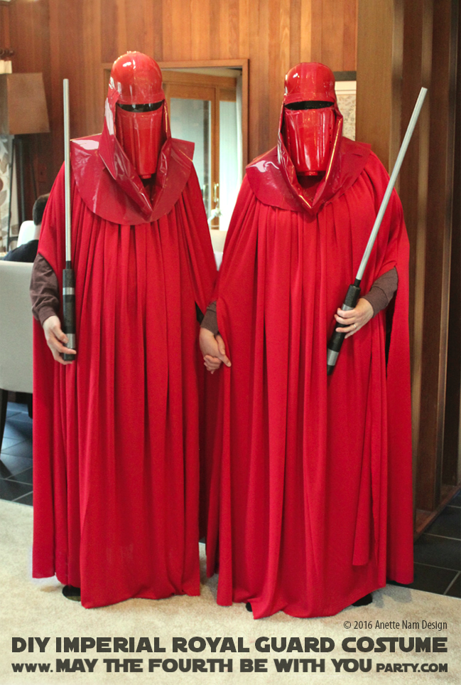 Seeing Red! (DIY Imperial [Red] Guard Costume) | May the Fourth be with ...