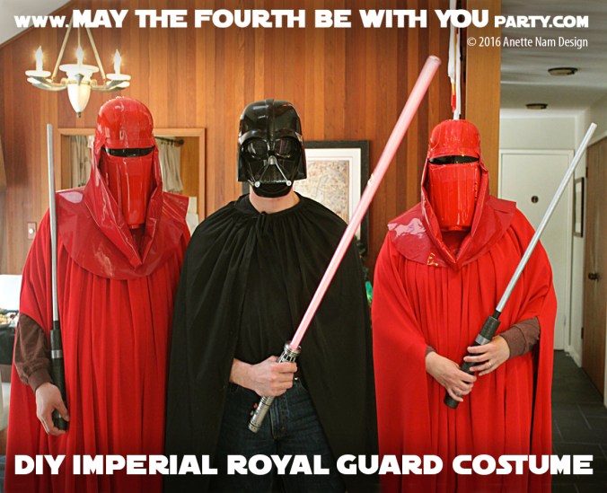Seeing Red! (DIY Imperial [Red] Guard Costume) | May the Fourth be with ...