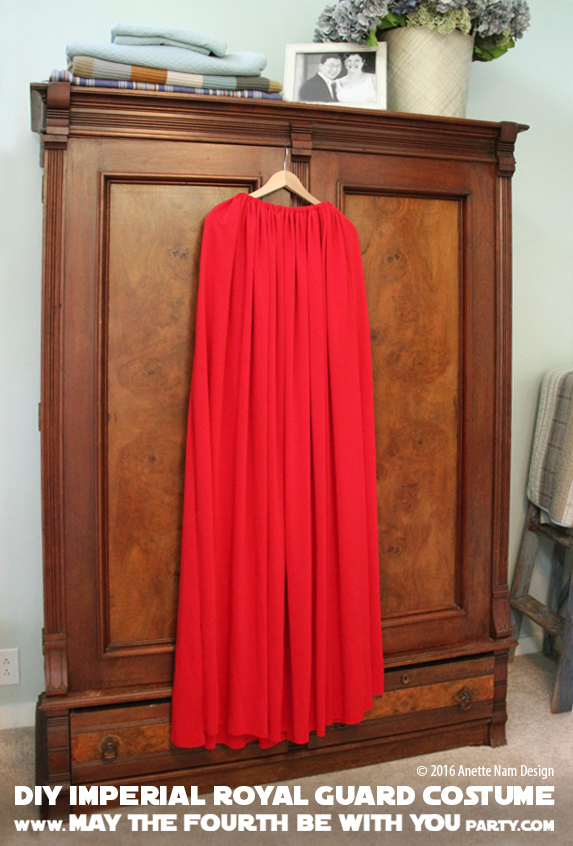 Seeing Red! (DIY Imperial [Red] Guard Costume) | May the Fourth be with ...
