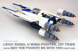Review of LEGO® Rebel U-Wing Fighter, Set 75155 | May the Fourth be ...