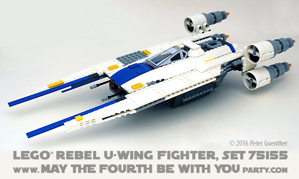 Review of LEGO® Rebel U-Wing Fighter, Set 75155 | May the Fourth be ...